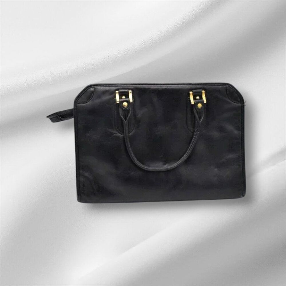 Vintage Susan Gail Original Satchel Shoulder Bag Leat… - Gem